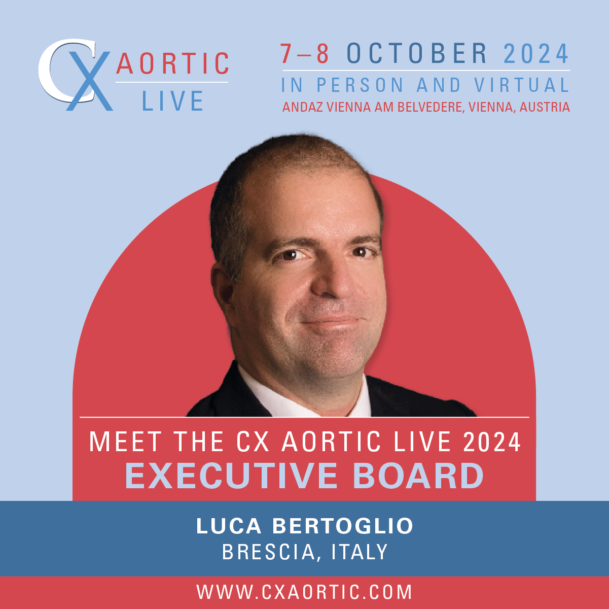 Meet the CX Aortic Live Executive Board: Professor Luca Bertoglio - CX ...