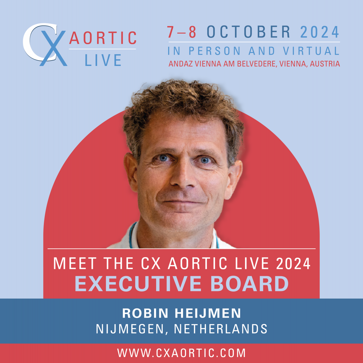 Meet the CX Aortic Live Executive Board: Dr. Robin Heijmen - CX Aortic